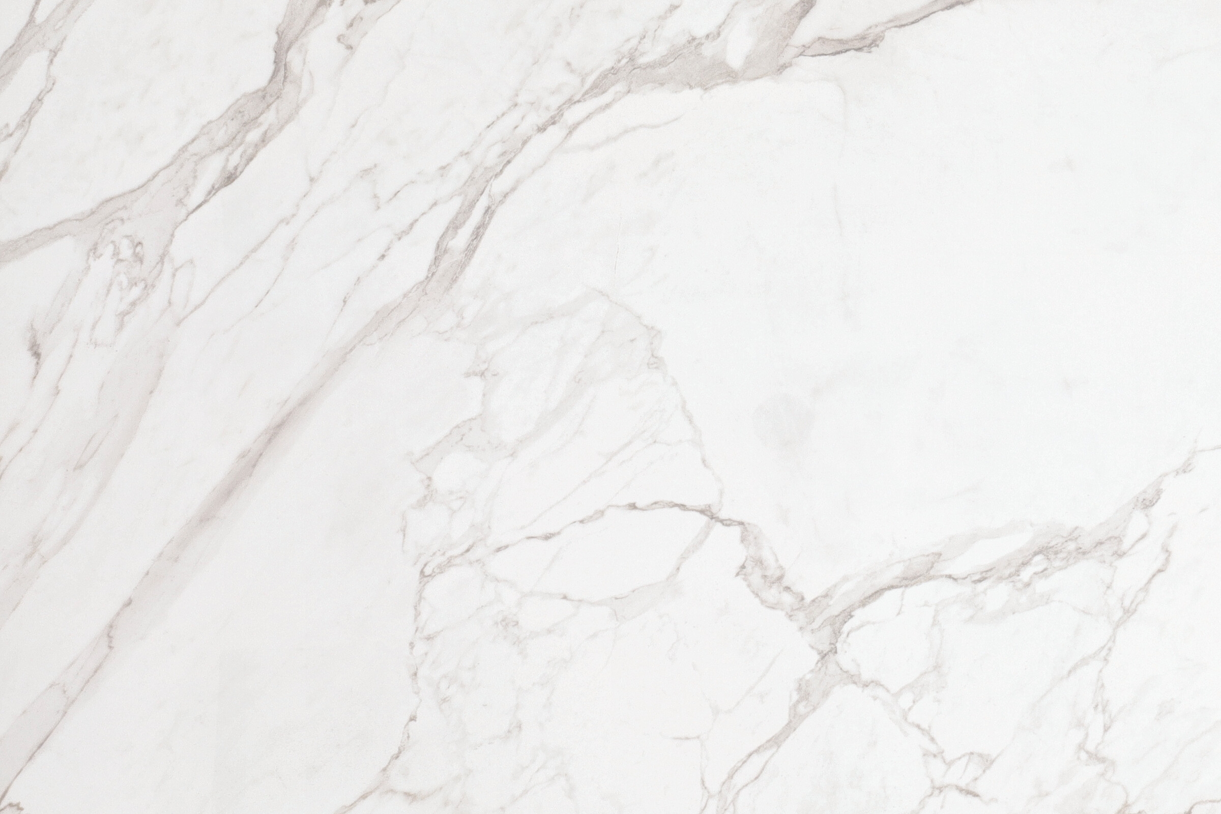 Marmo Statuario lucido con venature grigie - Gres porcellanato a im...