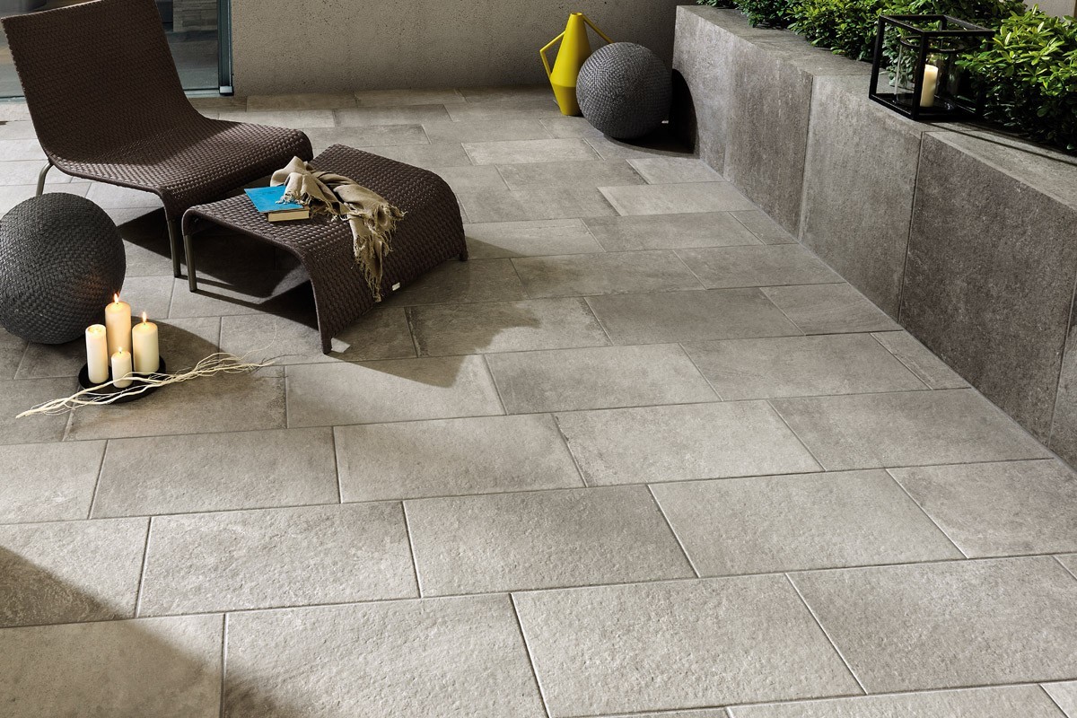 Gres effetto pietra grigio AOU 5001 60,5X60,5 Gres effetto pietra grigio AOU 5001 60,5X60,5