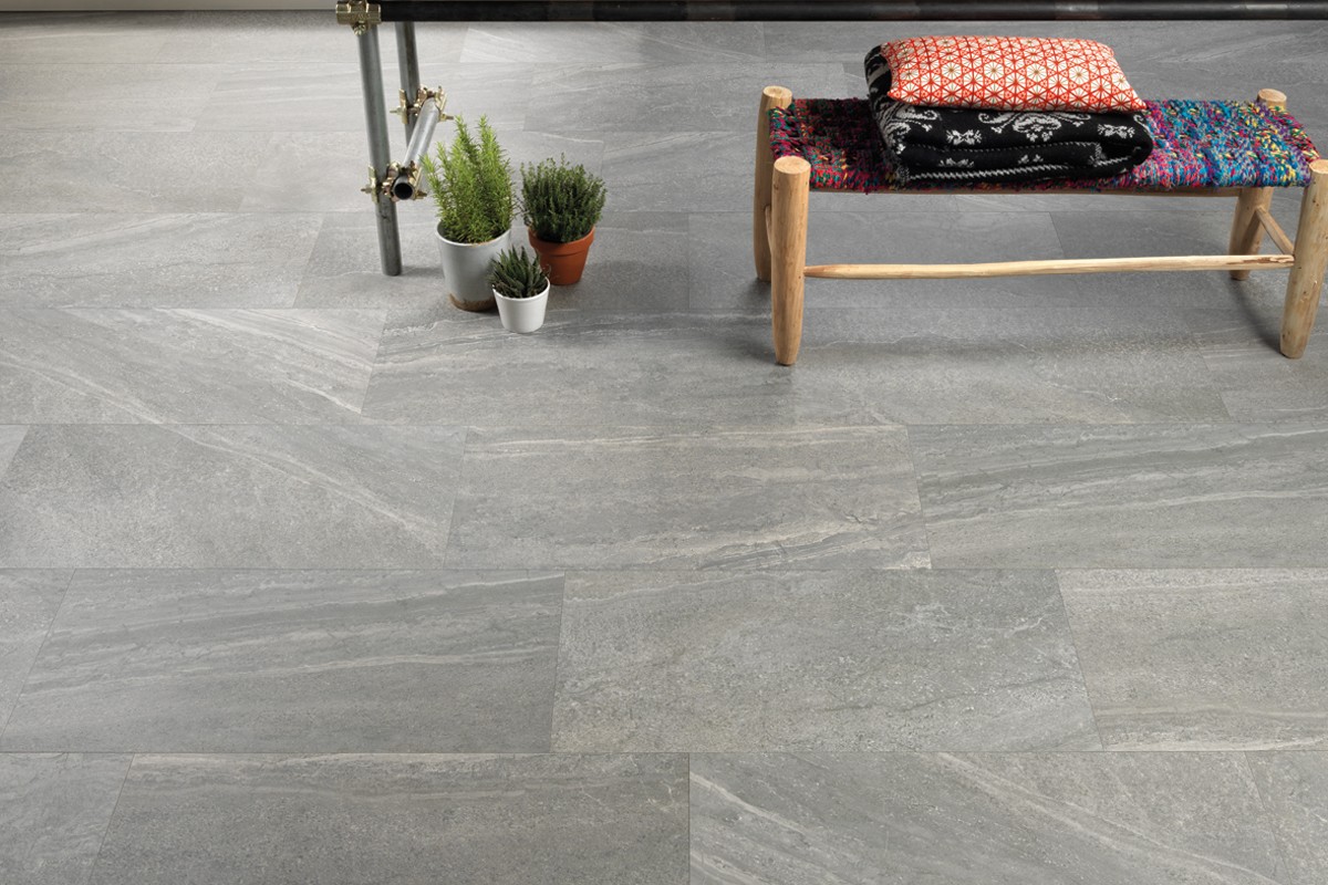 Gres porcellanato effetto pietra grigio - Gres porcellanato con col... Gres porcellanato effetto pietra grigio - Gres porcellanato con col...