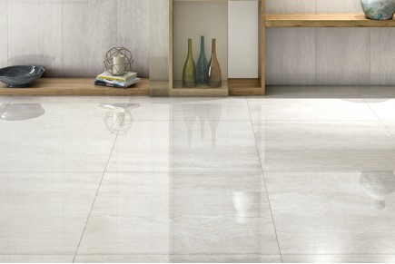 Carrelage imitation marbre brillant. Carrara, Calacatta, Statuario ...