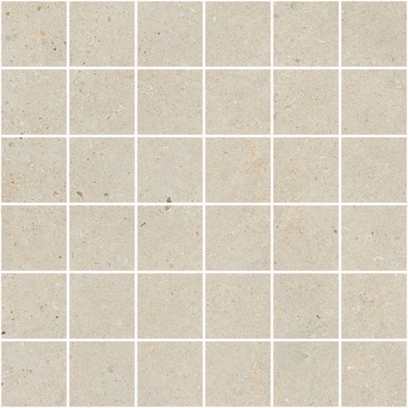 Pierre Sédimentaire Beige Mosaïque - ISG 9001 5x5 MOSAIC R10 9 mm