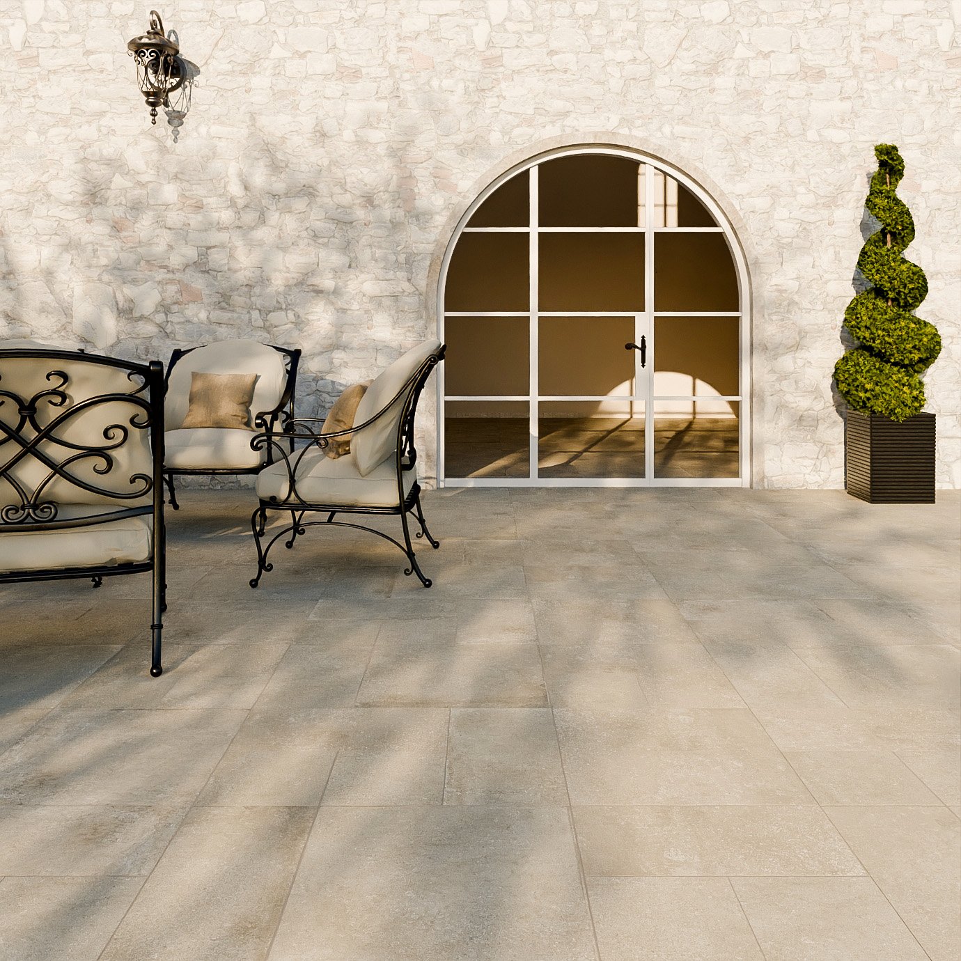Marseille Stone Beige - CSM 3001 60x60 GRIP R11 9 mm