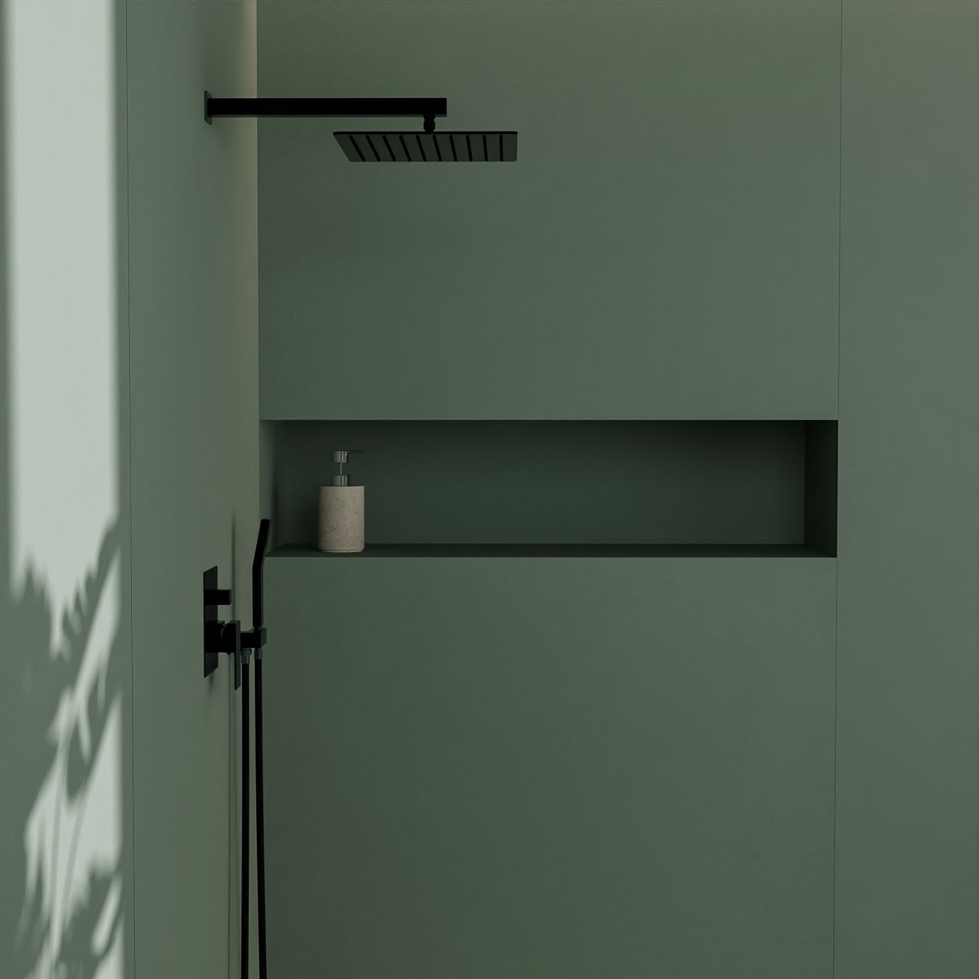 Jade Zement Große Platten - INU 9000 120x280 MATT R9 6 mm
